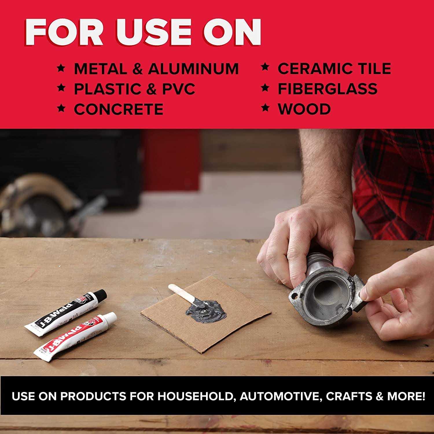 J-B Weld 8265S Original Cold-Weld Steel Reinforced Epoxy - Shop ...