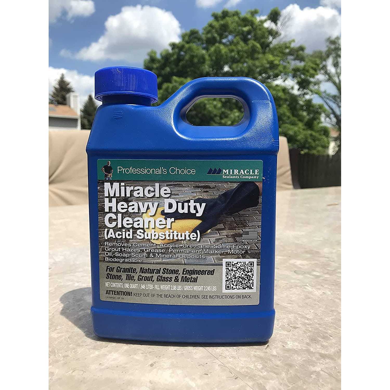 Miracle Sealants Miracle Heavy Duty Cleaner - Shop Hardware Tools for ...