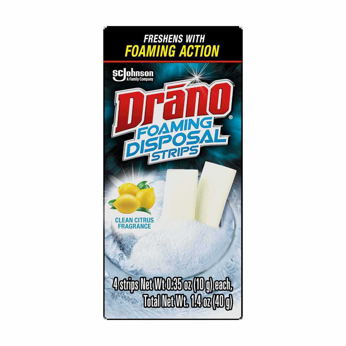 Drano Foaming Disposal Strips - Shop Hardware Tools for Work and Home