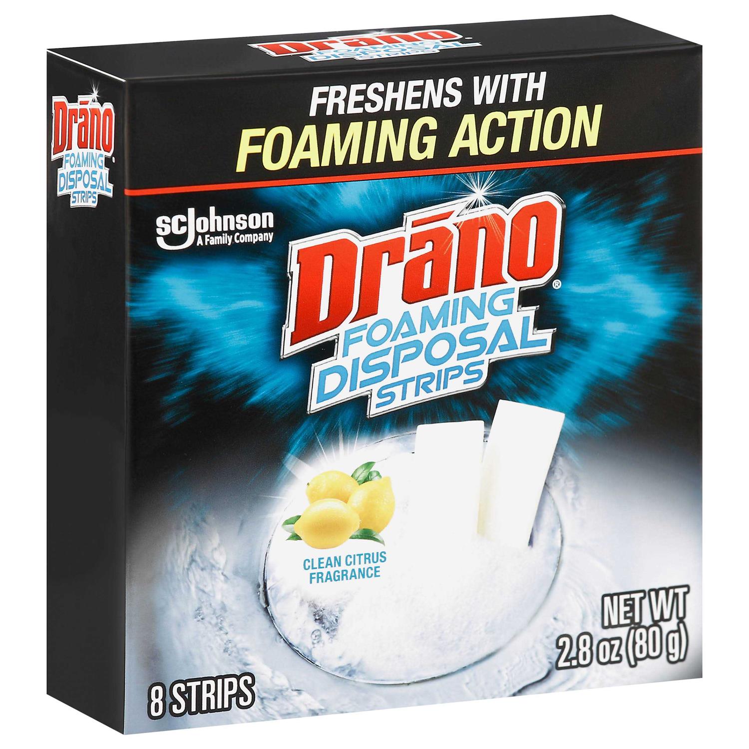Drano Foaming Disposal Strips - Shop Hardware Tools for Work and Home