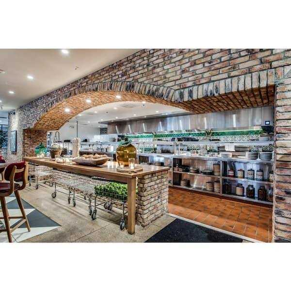 Koni Brick Old Chicago Buff 8.20 in. x 2.50 in. Thin Brick 10.76 sq. ft ...