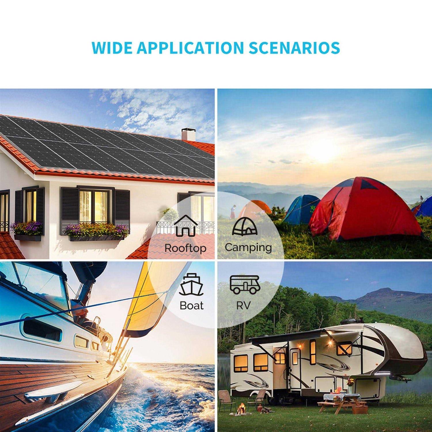 Renogy 200 Watt 12 Volt Monocrystalline Solar Panel - Shop Hardware ...