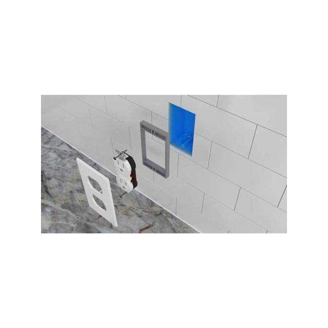 Smart Fill Spacers 1/2 in. 1-Gang Outlet Box Spacer Extender - Shop ...