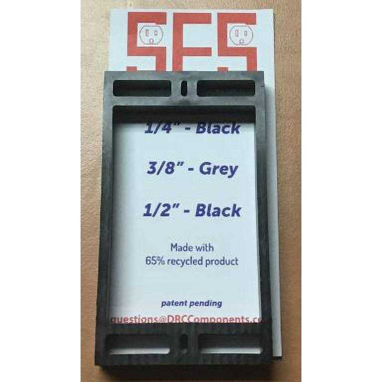 Smart Fill Spacers 1/2 in. 1-Gang Outlet Box Spacer Extender - Shop ...