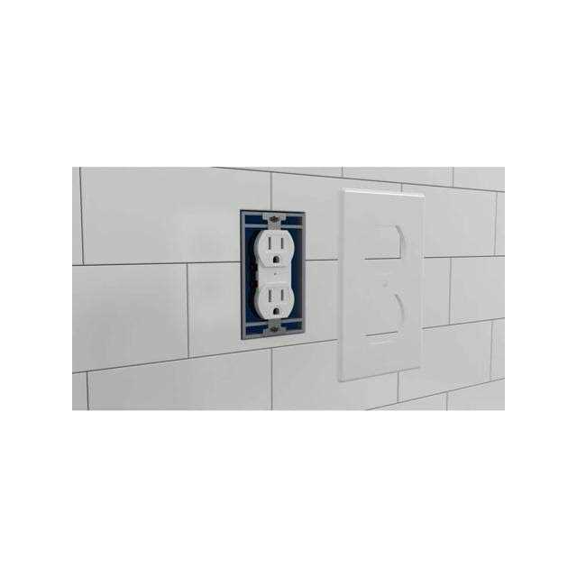 Smart Fill Spacers 1/2 in. 1-Gang Outlet Box Spacer Extender - Shop ...