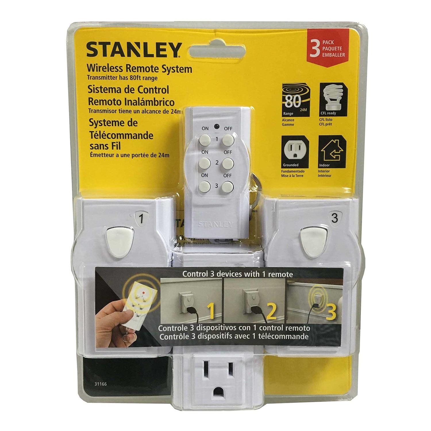 Stanley 31166 Wireless Remote Control System - Shop Hardware Tools for ...