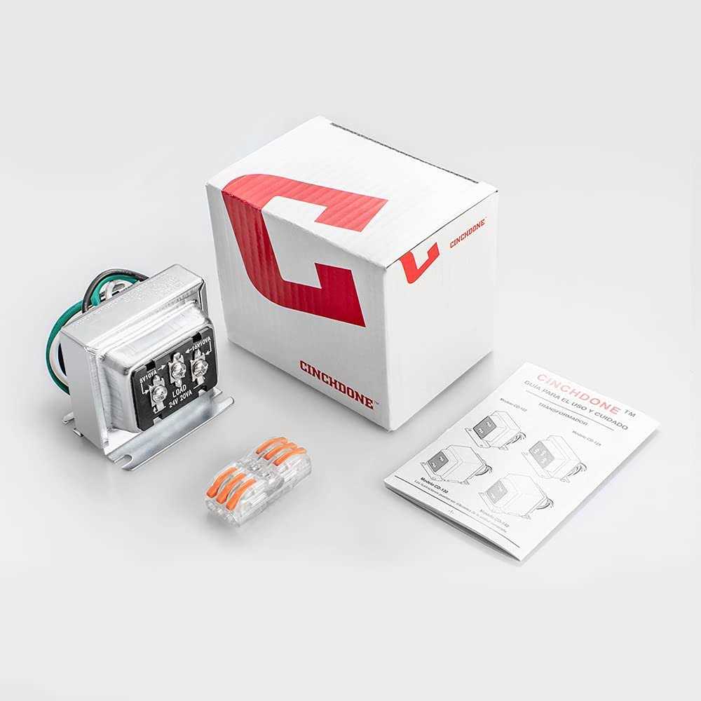 Doorbell Transformer 3TRAN Tri-Volt Hardwired Door Chime Transformer 8 ...