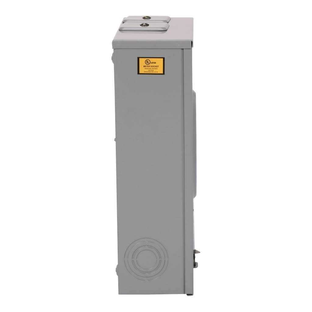 Square D 200 Amp Ringless Overhead/Underground Meter Socket U92197CCCPL ...