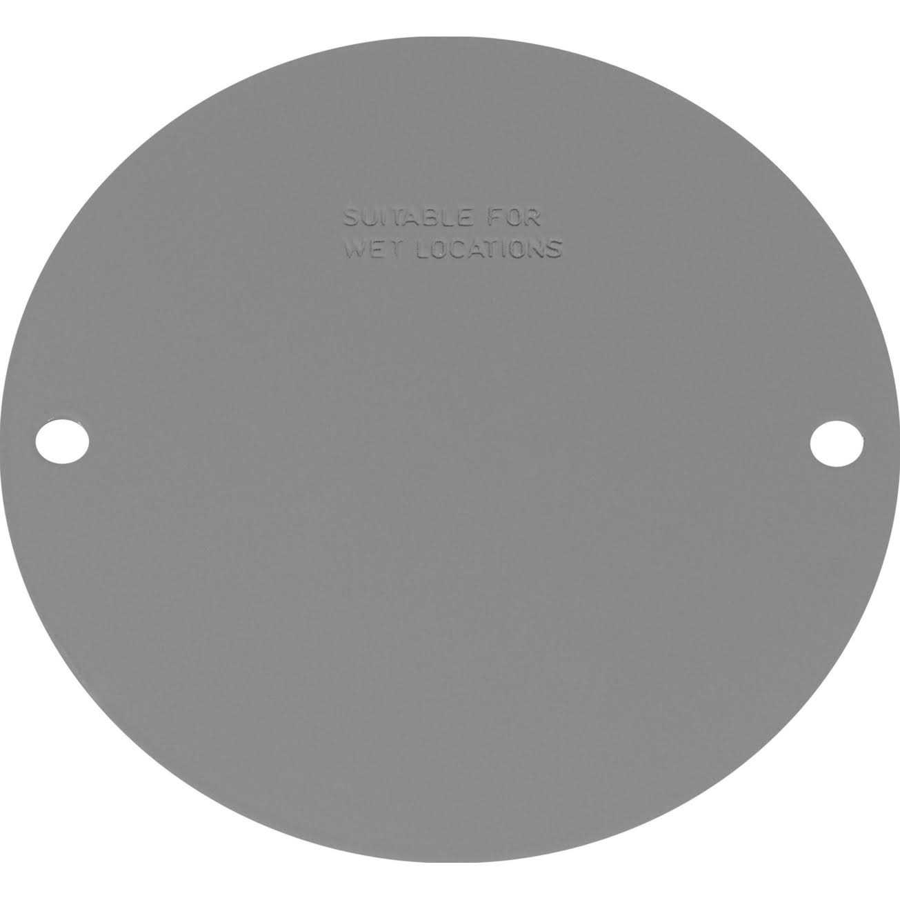 Sigma Engineered Solutions Round Steel Flat Box Cover - Shop Hardware ...