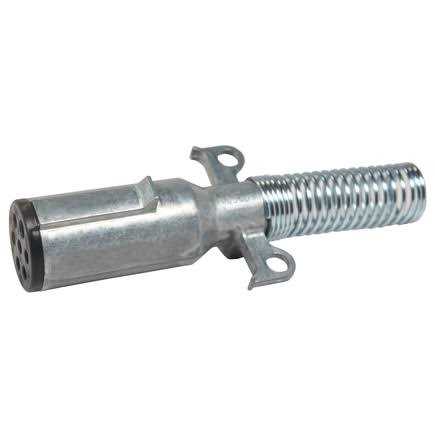 Phillips Ind. 15-730 7 Pin Plug with Cable Guard Zinc Die-Cast - Shop ...