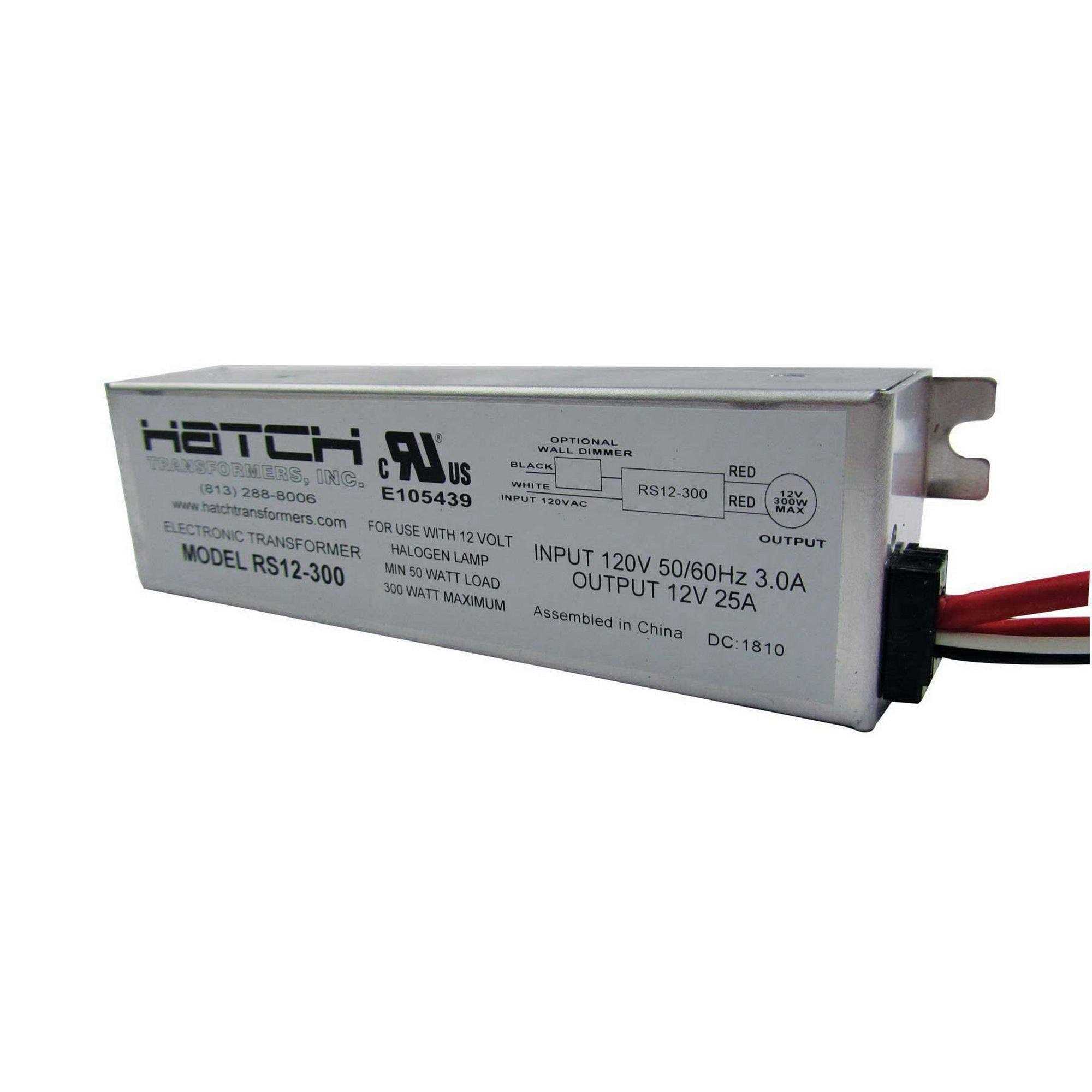 RS12-300 Hatch Transformer 300w 12V - Shop Hardware Tools for Work and Home