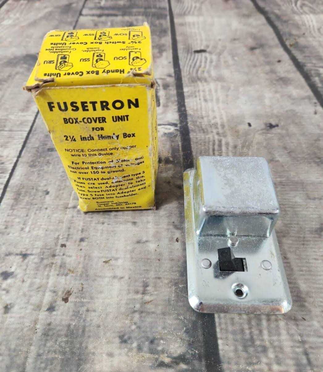 Plug Fuse Box Cover Unit, Bussmann, SSU, - Shop Hardware Tools for Work ...