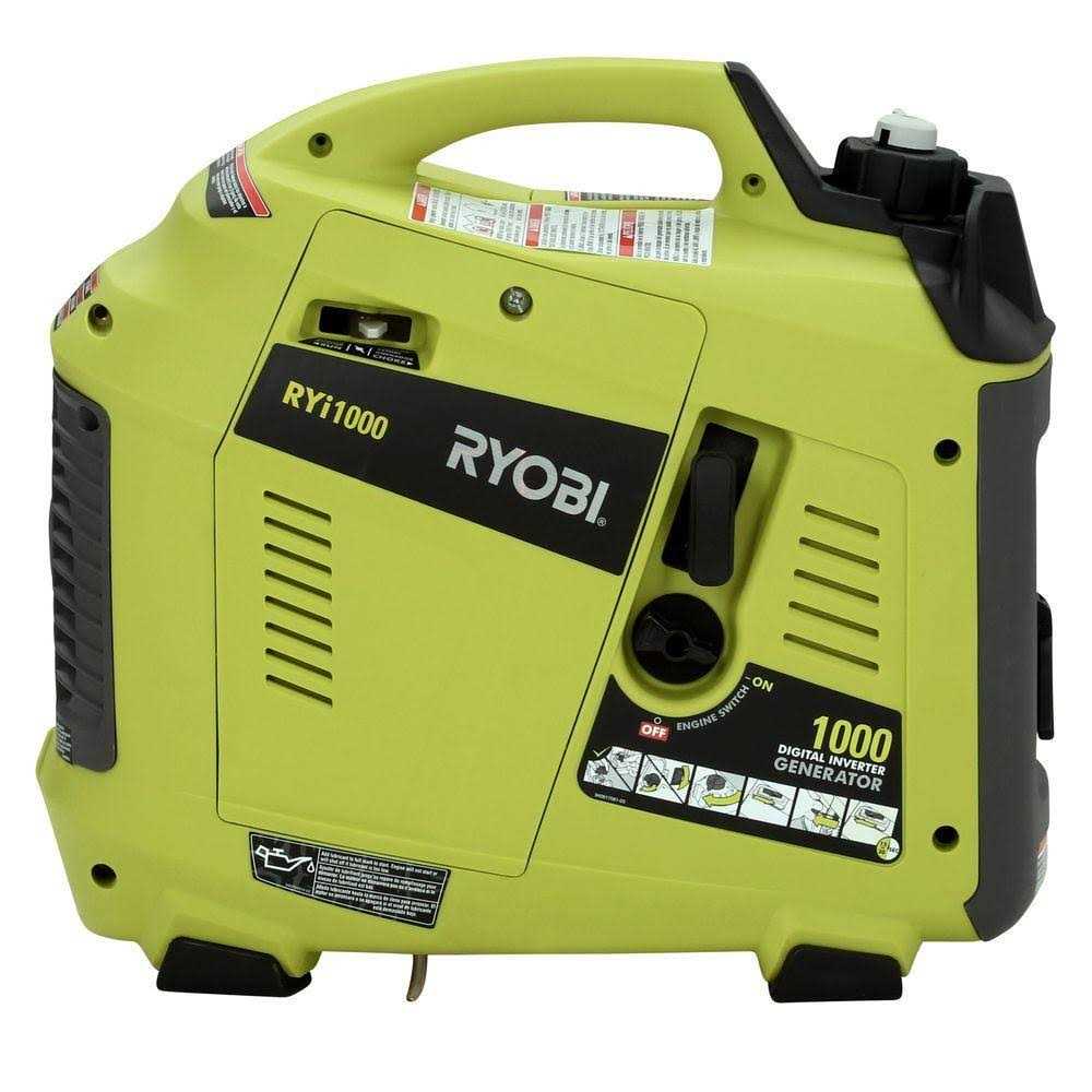 RYOBI 1000 Starting Watt Inverter Generator - Shop Hardware Tools for ...