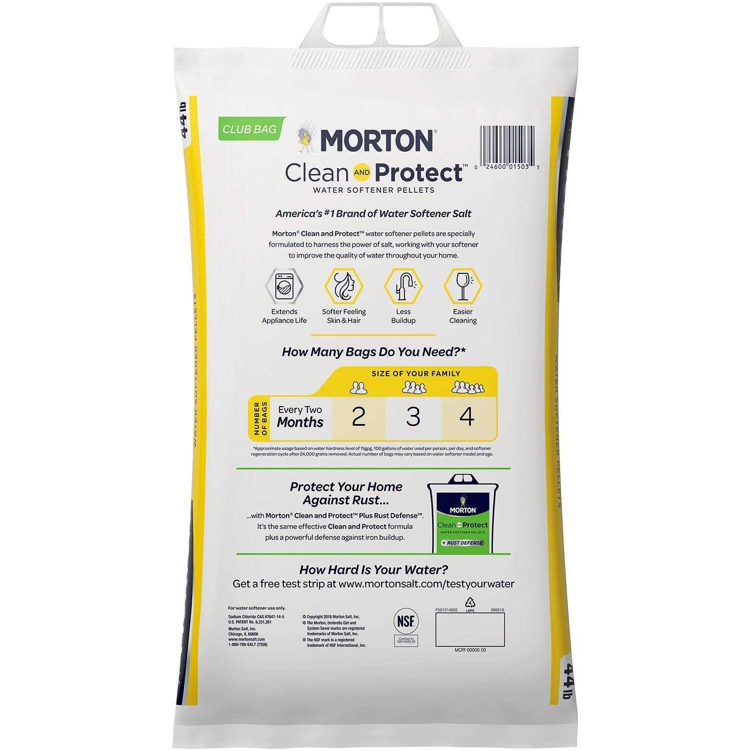 Morton Clean and Protect Water Softener Pellets - Shop Hardware Tools ...