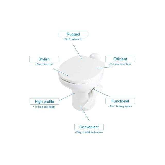 Thetford 42058 Aqua Magic Style II Toilet - Shop Hardware Tools for ...