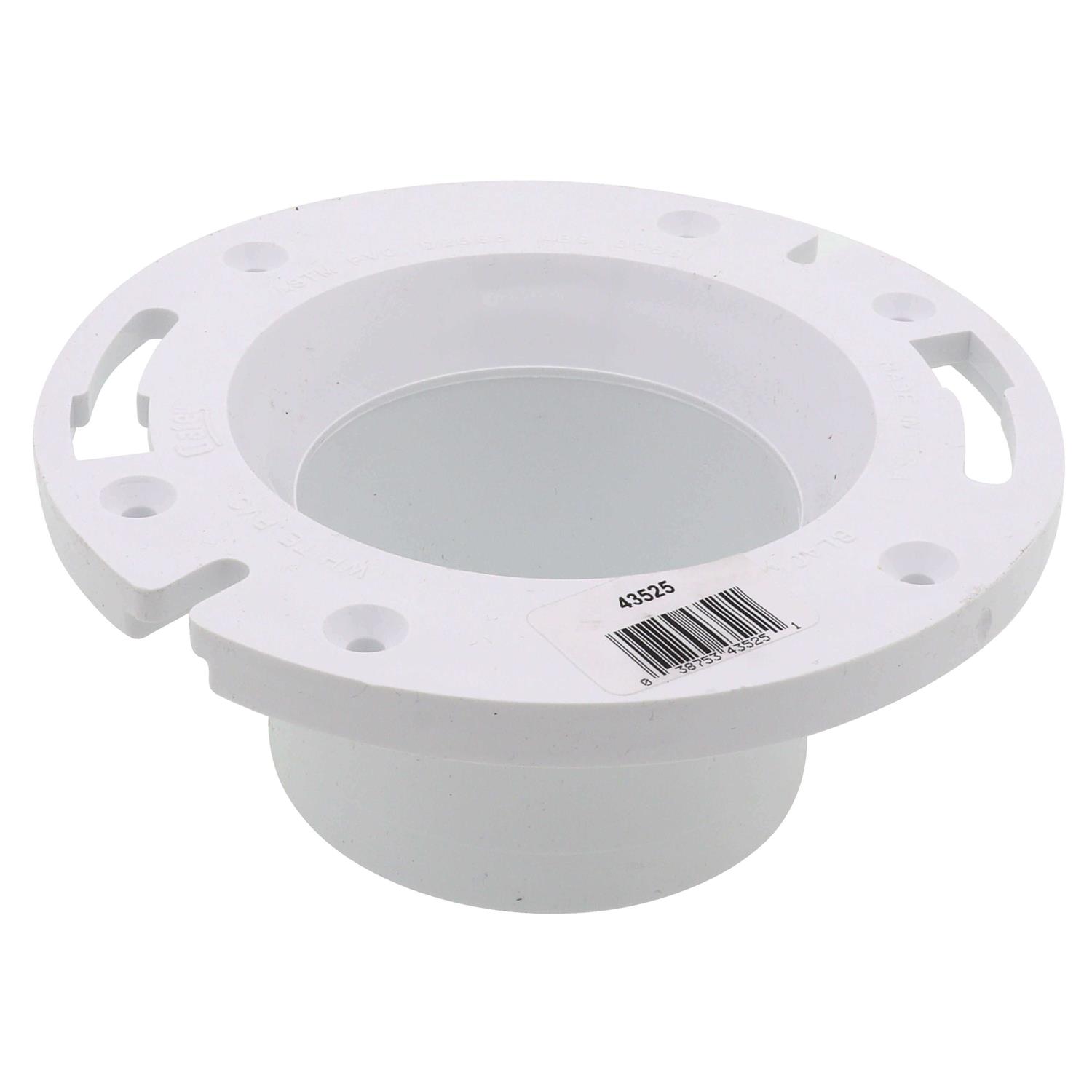 Oatey PVC Flange 43525 - Shop Hardware Tools for Work and Home