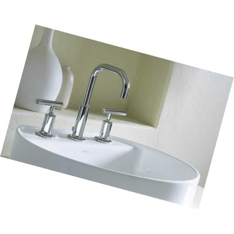 Kohler K-14406-4 Purist Widespread Bathroom Faucet K-14406-4-CP - Shop ...