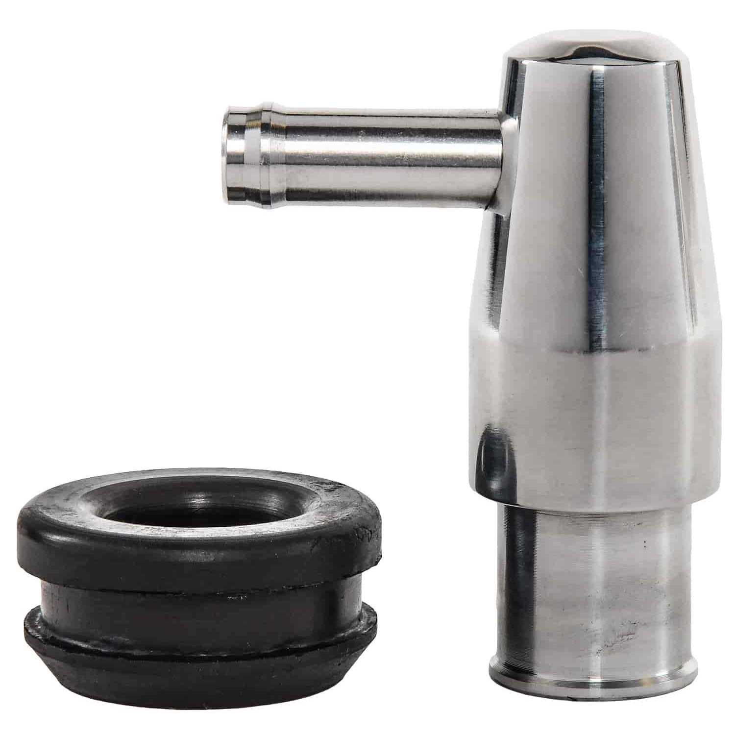 JEGS Billet Aluminum PCV Valve 3/8 “ Hose Barb 52225 - Shop Hardware ...