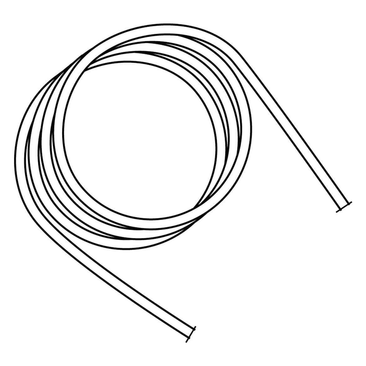 Rheem 6 ft. Silicone Condensate Drain Tube Kit RTG20150A - Shop ...