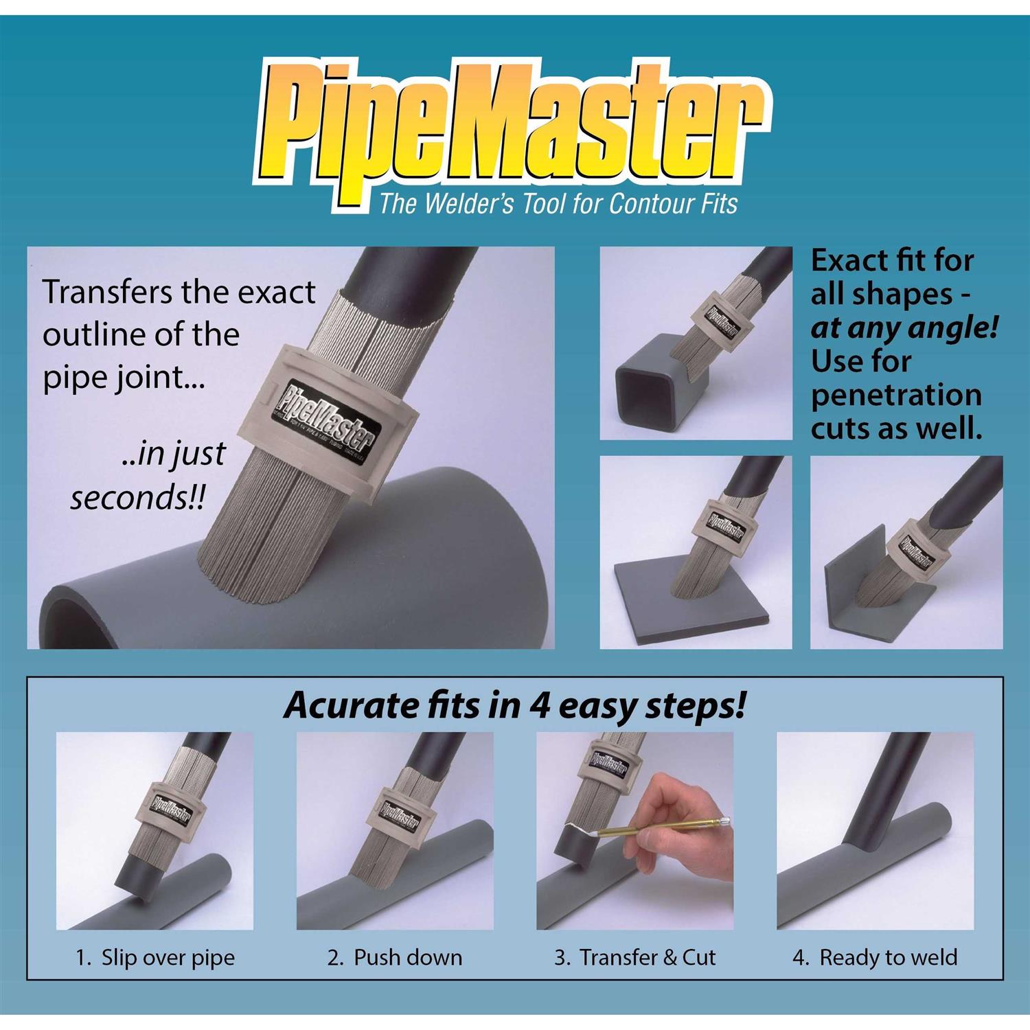 Pipemaster Tools P-T1625 Tube Fitting Tool - Shop Hardware Tools for ...