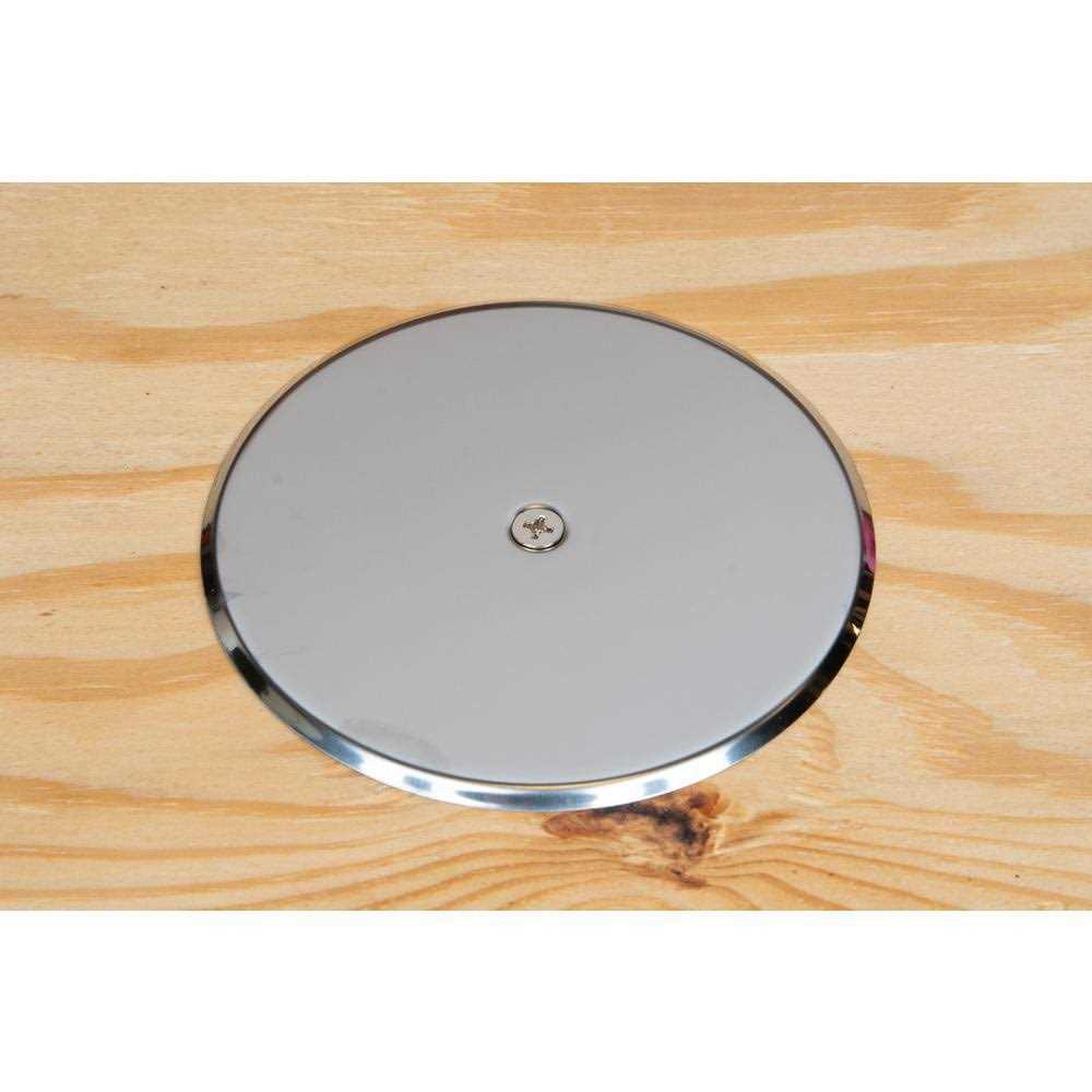 Oatey 6 in. Stainless Steel Flat Cleanout Cover Plate 42783 - Shop ...