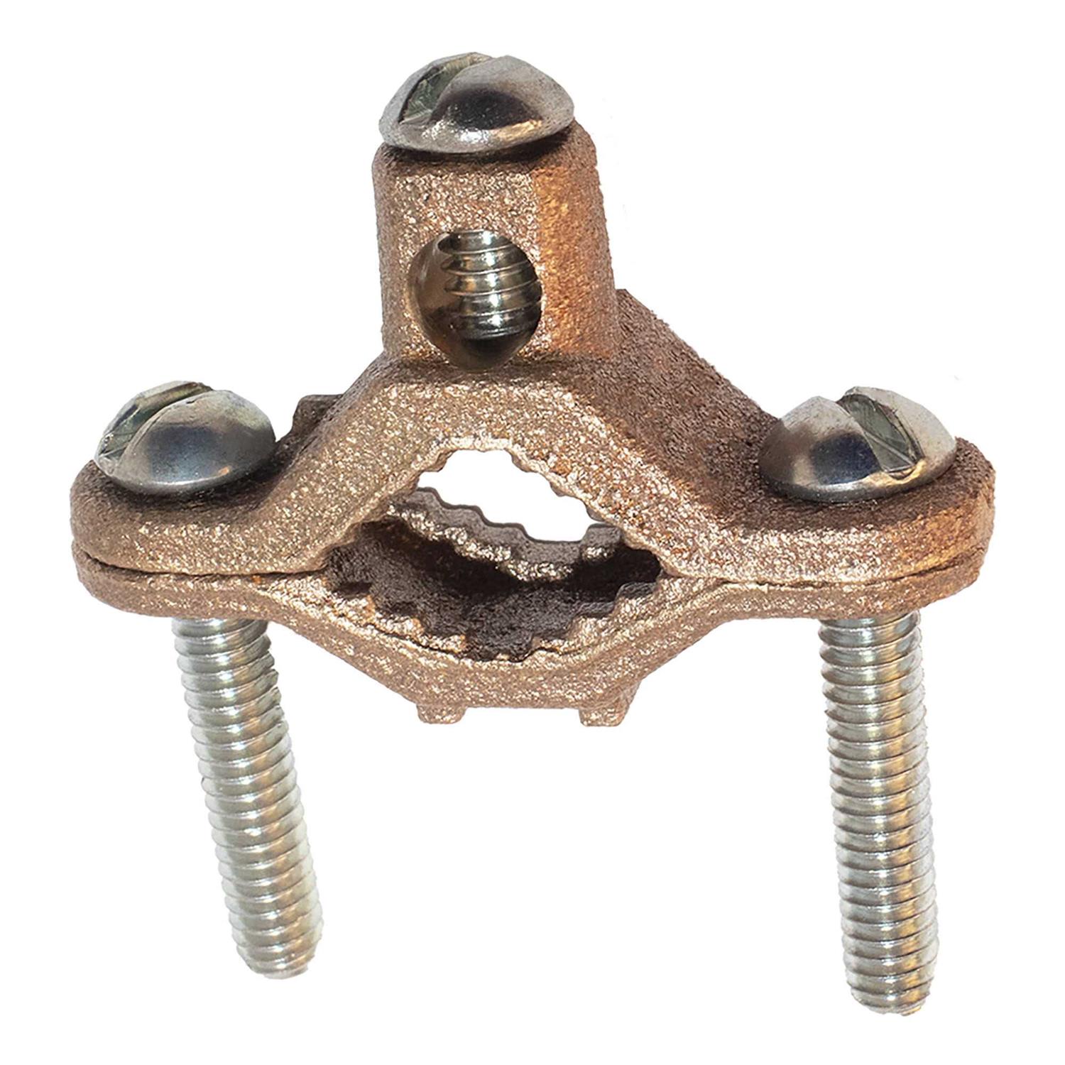 Pro Connex Ground Clamp, Bronze, Grounding - Shop Hardware Tools for ...