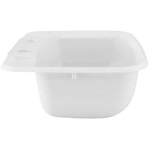 RecPro Rectangle RV Bathroom Sink Single Bowl Lavatory Sink - Shop ...