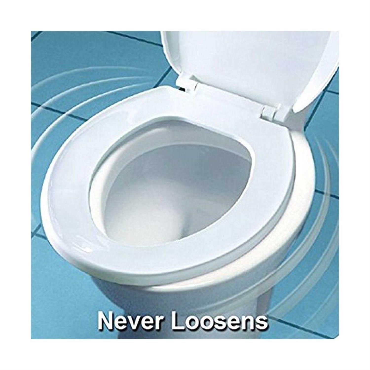 Mayfair Toilet Seat Round Molded Wood - Shop Hardware Tools for Work ...
