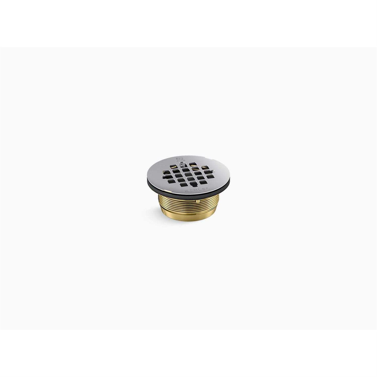 KOHLER Round brass Shower receptor Drain - Shop Hardware Tools for Work ...