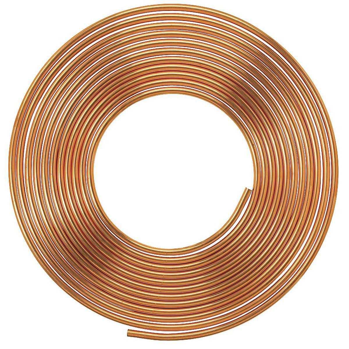 Mueller Streamline Soft Copper Tube Type L 1/4-In. x 20-Ft LSC2020P ...