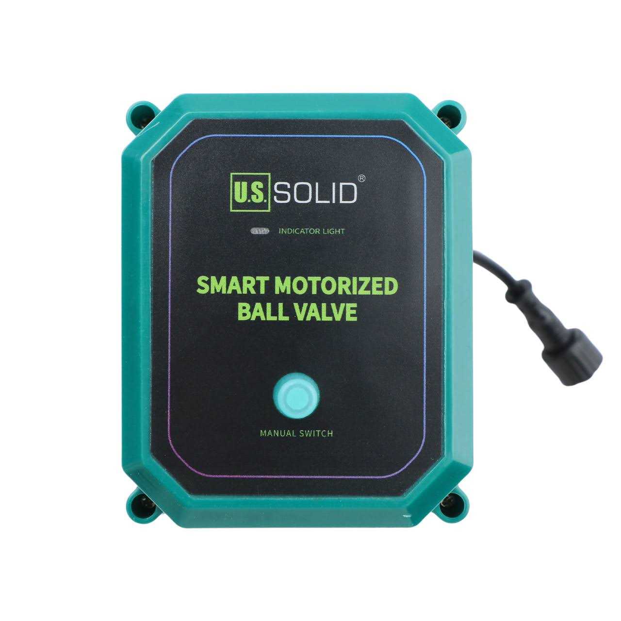 U.S. Solid Smart Motorized Ball Valve – Remote Control Brass Electrical ...