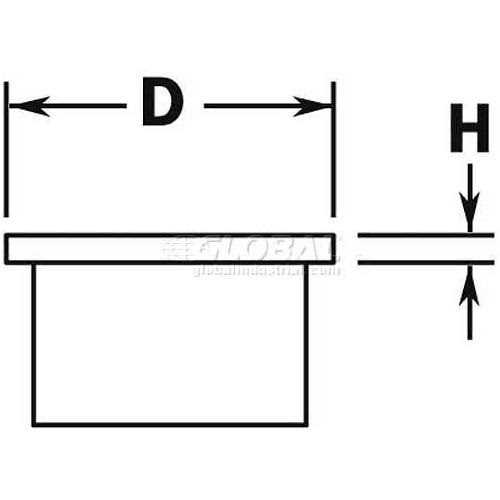 Lavi Industries End Cap Flush 00-600/1H - Shop Hardware Tools for Work ...