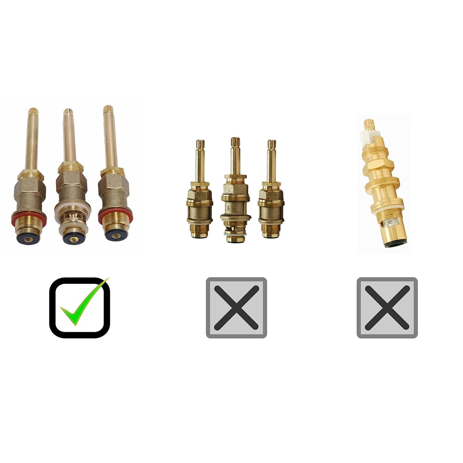 Plumb USA Trim Kit for 3 handle Shower Valve Fit Price Pfister ...