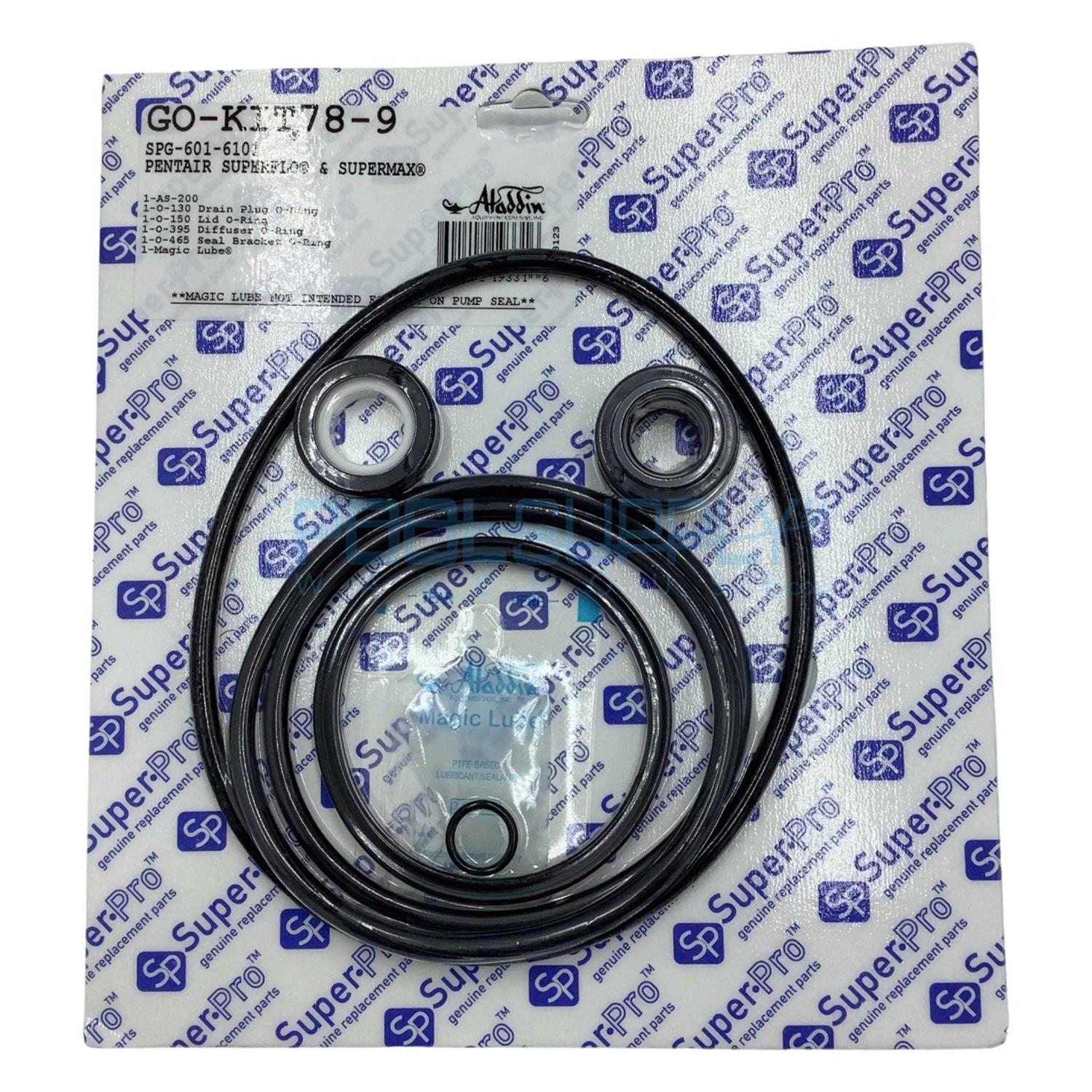 Pentair Superflo GO-KIT78-9 O-Ring Kit - Shop Hardware Tools for Work ...