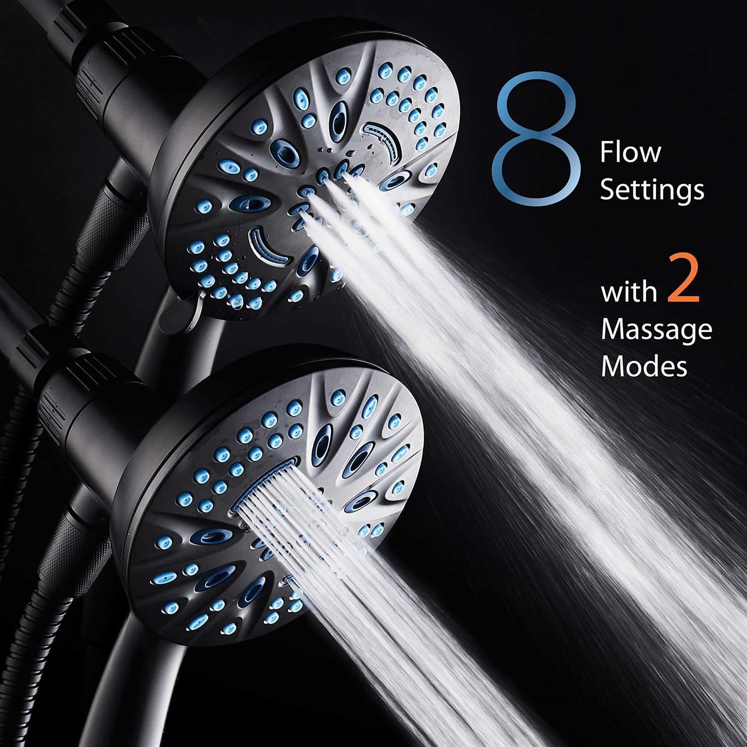 Magneton by AquaCare High-Pressure 8-mode Handheld Shower Head with ...